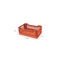 Juego de 10 cajas plegables de color rosa, 26,5 x 17 x 10,5 cm B&b home ...