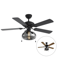 Ventilateur en métal transparent Glass fan | Maisons du Monde