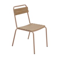 Set de 4 sillas apilables de resina reforzada blancas Dora | Maisons du ...