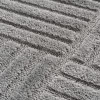 Alfombra de relieves geométricos crema - 200x290 cm Turin | Maisons du ...