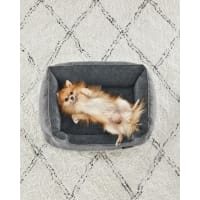 Cama para perros 130x90x20 cm negro | Maisons du Monde