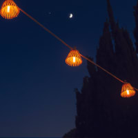 Cadena de luces solares cottage 10 led de 8 m Cottage | Maisons du Monde