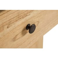 Mesita de noche 2 cajones madera mindi 45x30x66 cm | Maisons du Monde