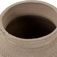 Jarrón diseño metal martillado dorado 50cm Hator | Maisons du Monde