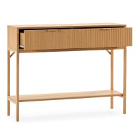 Konsolentisch Massivholz Natur 100 cm Elora | Maisons du Monde