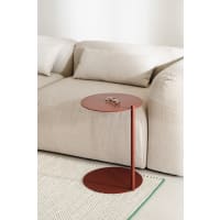 Table d'appoint noire à 3 pieds diamètre 60 cm Alma | Maisons du Monde
