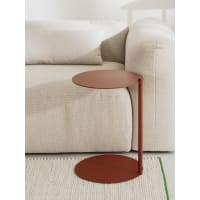 Table d'appoint noire à 3 pieds diamètre 60 cm Alma | Maisons du Monde