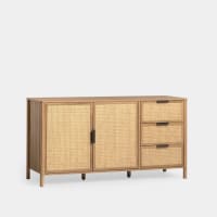 Credenza fibra naturale marrone 150x80 cm Ikigai | Maisons du Monde