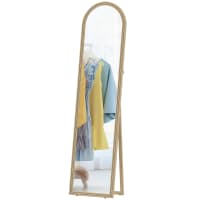 Specchio da terra moderno a figura intera con cornice grigio Homcom ...