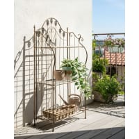 Estantería Metal 123 cm 59 cm Gris Visano | Maisons du Monde