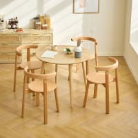 Set di 2 sedie da pranzo legno frassino chiaro Overly | Maisons du Monde