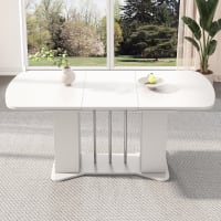 Table à manger extensible avec rangement 110/130 x 70 x 75 cm | Maisons ...