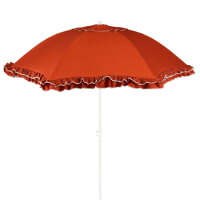 Parasol déporté octogonal Ø 300 cm taupe Porticcio | Maisons du Monde