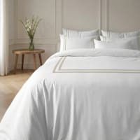 Einfarbiger Bettbezug Bio-Baumwolle 63x63 cm Organic | Maisons du Monde