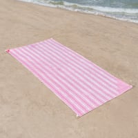 Telo mare in spugna "Lombok" Blu 90x170cm | Maisons du Monde