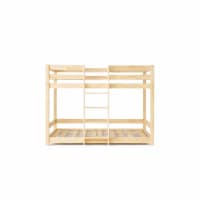 Lit superposé en bois cabane mila clpn | Maisons du Monde