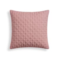 Funda de almohada lisa acolchada rosa empolvado 50x80 cm Pure | Maisons ...