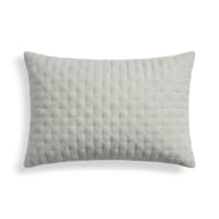 Colcha lisa acolchada extrasuave gris Cama 180(280x280 cm) Pure ...