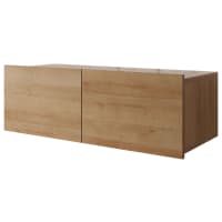 Meuble tv modulable 150 cm 3 portes effet chêne Alix | Maisons du Monde