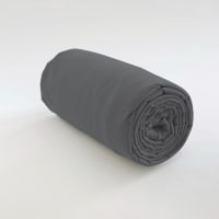 Drap housse uni coton bonnet 35 en coton cèdre 140 x 190 x 35 UNI COTON ...
