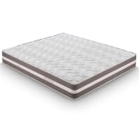 Materasso in Memory Foam 160x190 cm Alto 20 cm, Sfoderabile Ortopedico ...