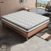 Materasso a molle indipendenti 80x200 cm Alto 23 cm, Rigidità H4 Sunny ...