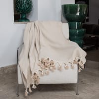 Set de 2 plaids coton Megeve | Maisons du Monde