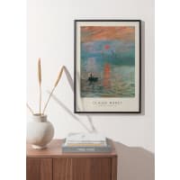 Lámina con cuadro decorativo 50 x 70 cm Garden cat | Maisons du Monde