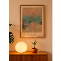 Lámina con cuadro decorativo 50 x 70 cm Garden cat | Maisons du Monde
