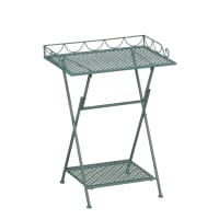 Tavolino, teak, 40x35x40 cm Liane | Maisons du Monde