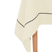 Nappe coton/lin unie auburn 170x300 Soft dyed | Maisons du Monde