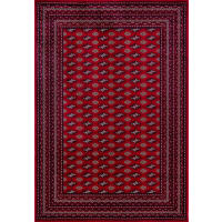 Tappeto a tessitura piatta rosso 155x235 Tosca | Maisons du Monde