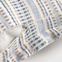 Funda de cuadrante algodón rayas color azul. 100% Algodón (55x55 ...