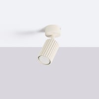 Plafonniers aluminium beige H 8.2 cm Modo | Maisons du Monde