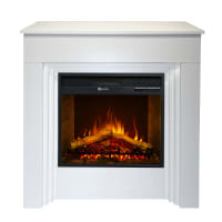 Chimenea eléctrica de pared chicago l101,6 x d14 x h54,6 | Maisons du Monde