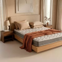 Colchón espuma con visco 160x200 20cm Ceramic | Maisons du Monde