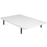 Base tapizada blanca 150x200 26cm montaje y retirada incluida Divanlin ...