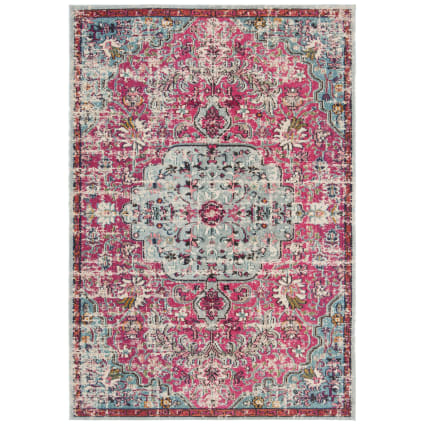 Tapis Fuchsia/Sarcelle 183 X 274 cm Madison | Maisons du Monde