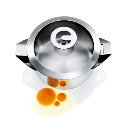 Universel - Deckel aus gehärtetem Glas und Edelstahl 24 cm Universel ...