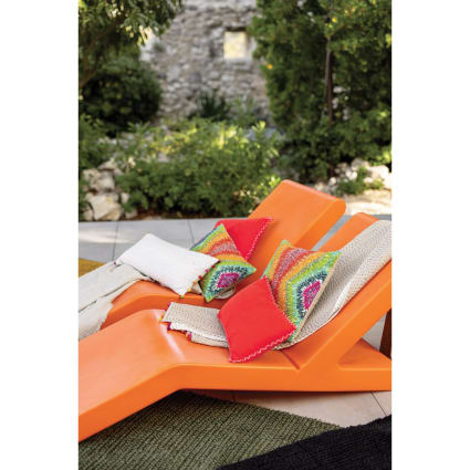 Plaid en coton multico 140 x 200 cm Gastounet | Maisons du Monde