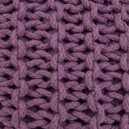 Pouf Cotone Viola Conrad | Maisons du Monde