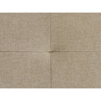 Sofá esquinero 5 personas de tela beige Norrea | Maisons du Monde