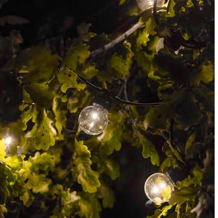 Solar-Lichterkette Transparent 5.7M Party clear solar | Maisons du Monde