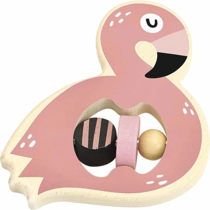 Hochet en bois Flamingo | Maisons du Monde