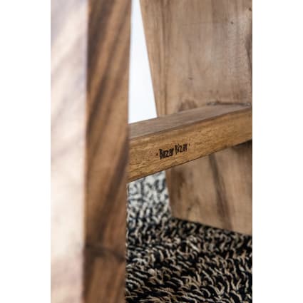 Tappeto in erba marina naturale nero 200x300 cm Seagrass | Maisons du Monde