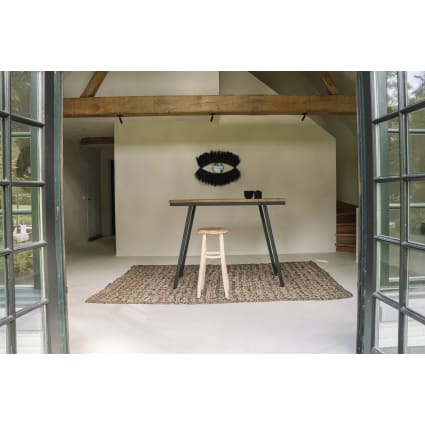 Tappeto in erba marina naturale nero 200x300 cm Seagrass | Maisons du Monde