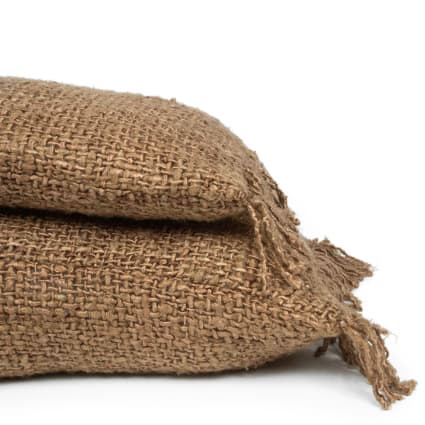 Fodera per cuscino in cotone marrone 30x50 cm Oh my gee | Maisons du Monde