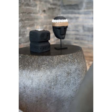 Statuetta in gres nera H16 cm Sumba | Maisons du Monde