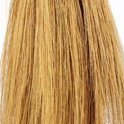 Statuetta in erba e legno naturale nero 45x10 cm Rayung | Maisons du Monde