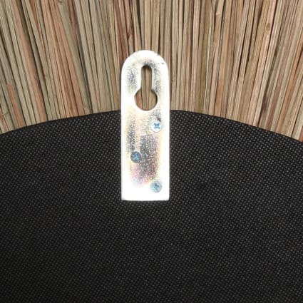 Specchio in erba e vetro naturale 45x45 cm Alang alang | Maisons du Monde